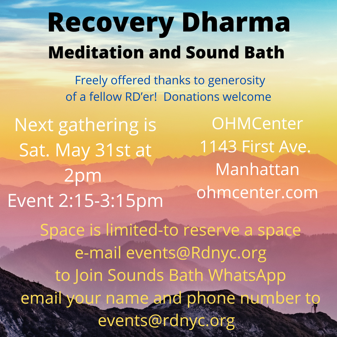 Recovery Dharma NYC